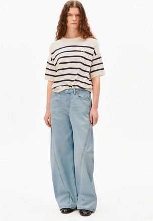 Armedangels T-Shirt STRIPE LINEN BLEND