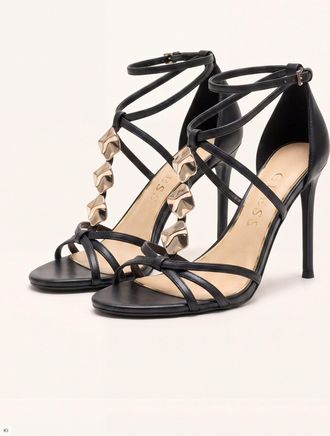 Guess Riemchensandalen Chaella schwarz