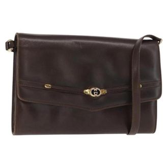 Gucci Pre-owned Leder gucci-taschen - - Pre-owned - Damen - Braun - ONE SIZE