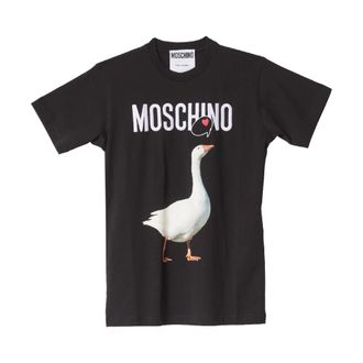 Moschino T-Shirt Oca Luisa - - Tops - Damen - Schwarzk - L