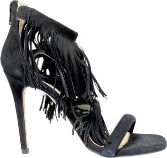 Carmens Femme, Chaussures, Noir, Taille: 36 EU Camoscio Nero