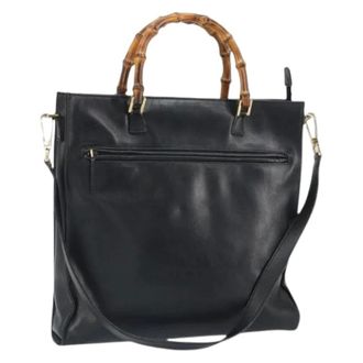 Gucci Sac &agrave; main vintage Pre-owned - Femme - Pre-owned - Noir - Taille: ONE Size