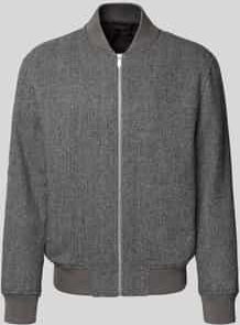 Selected Regular Fit Bomberjacke aus Woll-Mix Modell JENS