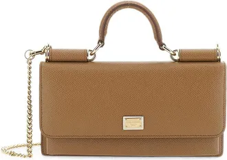 Dolce & Gabbana Dauphine Leather Mini Bag