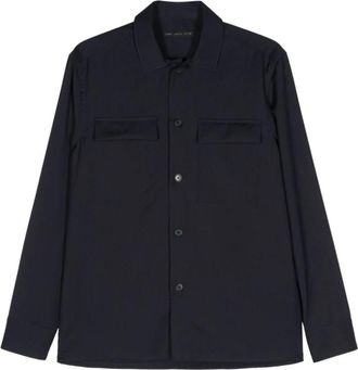 low brand Homme, Chemises, Bleu, Taille: M Chemise Veste