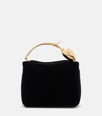 Erdem Tasche Bloom Micro aus Samt