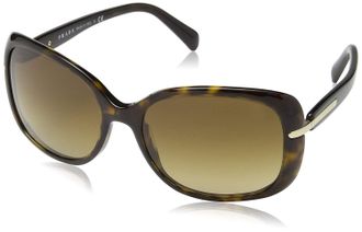 Prada Damen 0Pr08Os 2Au6S1 57 Sonnenbrille, Braun (Havana/Brown Gradient)