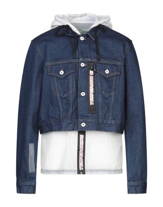 Off-white JACKEN & M&Auml;NTEL - Jeansjacken/M&auml;ntel auf YOOX.COM