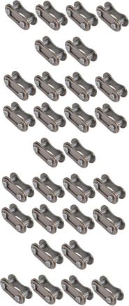 Yardwe Kettenverschlussglied Kettenschloss Singlespeed Zubehörteil 30 STK Heimtrainer Fahrrad Verbinder Zubehör Die Kette Übertragungssystem Fahrräder Fahrrä