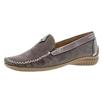 Gabor Damen Mokassin - Fumo Grey - - Shoes - Damen - Grau - 43 EU