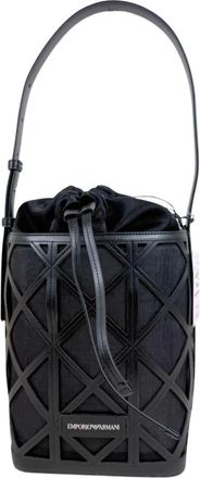 Emporio Armani Femme, Sacs, Noir, Taille: ONE Size Deva Bucket Bag