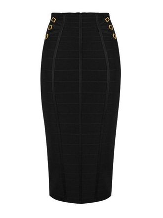 Elisabetta Franchi Rundhalspullover - Schwarz