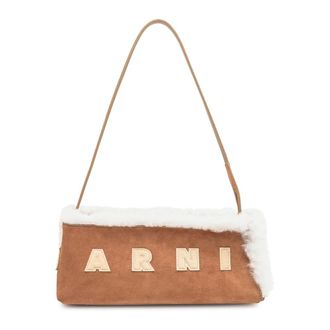 Marni Femme, Sacs, Brun, Taille: ONE Size Museo Baguette