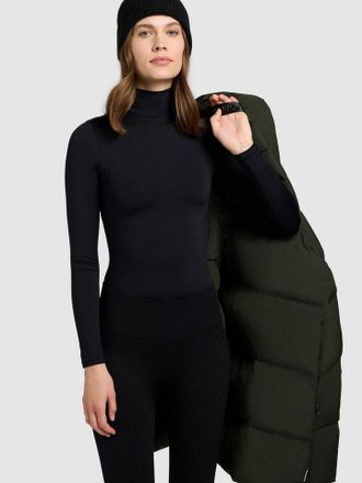 Khujo Winterjacke Winterjacke ELLIS Damen wattiert mit Kapuze warm, wattiert, wasserabweisend, mit Kapuze