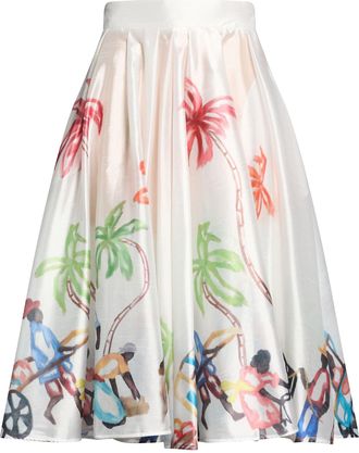 Stella Jean HOSEN & R&Ouml;CKE - Midi-R&ouml;cke auf YOOX.COM