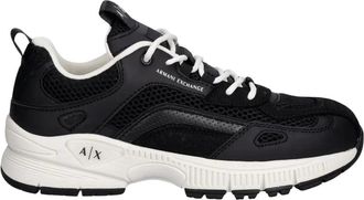 A|X Armani Exchange Sneakers aus zwei Materialien - - Shoes - Herren - Schwarzk - 40 EU