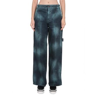 Stella McCartney Damen, Jeans, Gr&uuml;n, W26Gr&ouml;&szlig;e