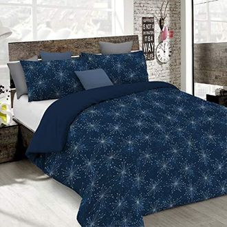 Italian Bed Linen Fashion Bettbezug Set, Mikrofaser, Fireworks, Doppelbett