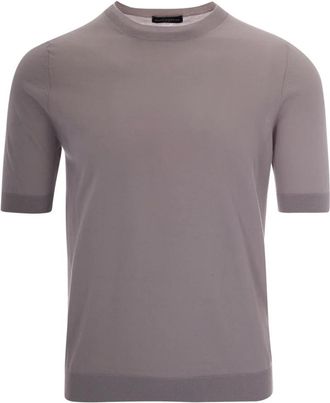 Ballantyne Homme, Tops, Gris, Taille: L Pull &agrave; Manches Courtes