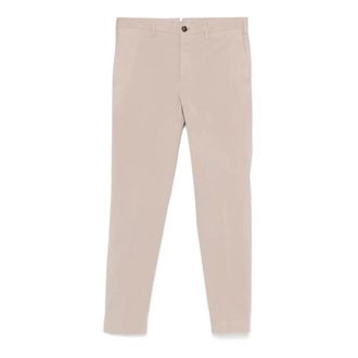 Incotex Beige Hose mit Verdecktem Verschluss - - Trousers - Herren - Grau - XL