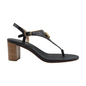 Ralph Lauren Schwarze Sandaletten mit Absatz - - Shoes - Damen - Schwarzk - 38 1/2 EU