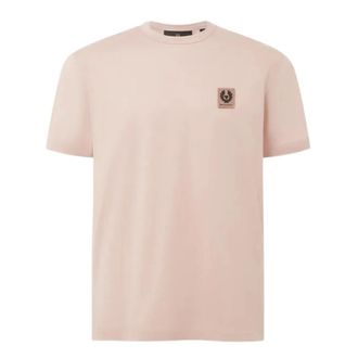 Belstaff Patch Tee - - Tops - Herren - Rosa - M