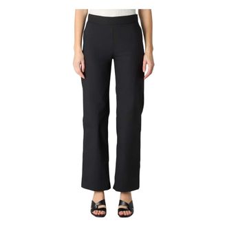 Manila Grace Femme, Pantalons, Noir, Taille: 38 FR Straight Pantalons