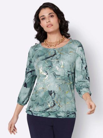 Cr&eacute;ation L T-Shirt Mesh-Shirt 3/4-Arm