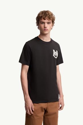 Moncler Mens T-Shirt Noir Black T-Shirts And Polos