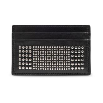 Alexander McQueen Lederkartenetui - - Accessories - Herren - Schwarzk - ONE SIZE