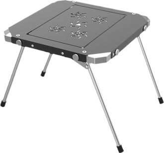 Generico Tragbarer Klapptisch f&uuml;r Camping, tragbar, zusammenklappbar, aus Aluminiumlegierung, Tisch f&uuml;r den Au&szlig;enbereich, f&uuml;r Familientreffen, Garten, Sport, T