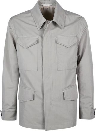 Eleventy Homme, Vestes, Vert, Taille: M Sahariana Jacket