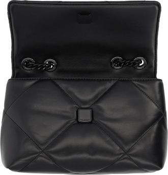 Tory Burch Womens Kira Small Bag Black Leather Shoulder