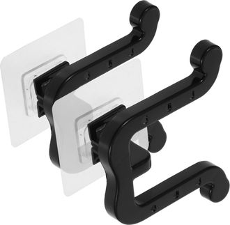 Soimiss 2 Stück Wandmontiertes Slipper Regal ohne Bohren Platzsparender Ablaufender Schuhhalter für Badezimmer Geeignet für Hausschuhe Sneaker Sandalen Einfac