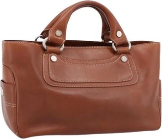 Celine Sac &agrave; main vintage doccasion - Femme - Pre-owned - Brun - Taille: ONE Size