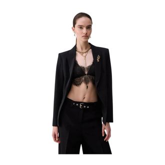 Liu Jo Blazer mit Rei&szlig;verschluss-Detail - - Jackets - Damen - Schwarzk - M