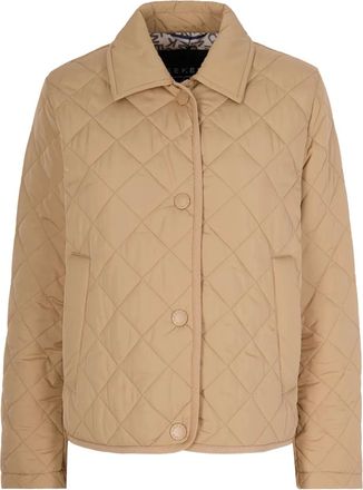 Max Mara Gelo quilted jacket - Nude