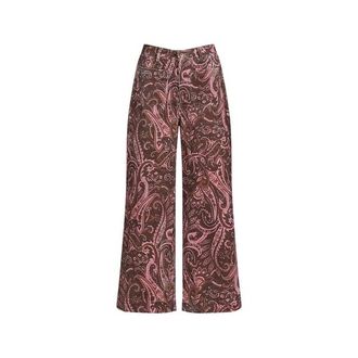 Garance Paris Pantalon large c&ocirc;tel&eacute; &agrave; motifs