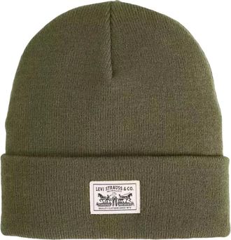 Levi's Bonnet Embarcadero - unisex - Accessoires - Vert - Taille: ONE Size