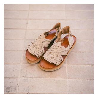 Mapache Sandales Cuir Mapache