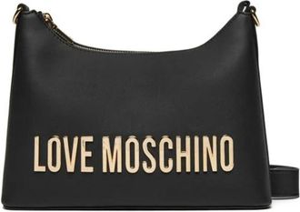 Love Moschino Damen Jc4025pp1mkd0000 Schultertasche, Schwarz
