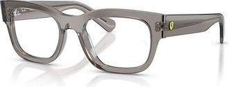Ray-Ban Rb5528m Optics Scuderia Ferrari Collection Grau Transparent Fassung Klar Glas Polarisiert 51-19