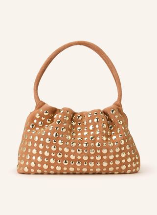 Jeffrey Campbell Handtasche Lil Brat Mit Nieten braun