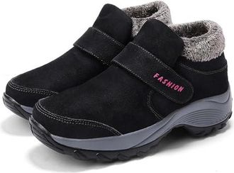 Generic Bottes de neige épaisses pour femme, chaussures de marche pour lautomne et lhiver, parfaites pour les activités décontractées et de voyage, chaussures