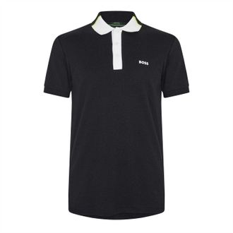 HUGO BOSS Paddy 3 Poloshirt f&uuml;r Herren (Schwarz)