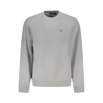 Napapijri Cotton Sweater - - Sweatshirts & Hoodies - Herren - Grau - S