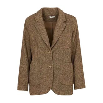 Jcsophie Femme, Vestes, Brun, Taille: 46 FR Gilets