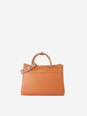 Valentino Shopper Sac Cabas Alexia Marron Femme Cuoio