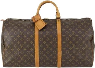 Louis Vuitton unisex, Pre-owned, Brun, Taille: ONE Size Sac week-end en toile Pre-owned