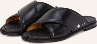 Maison Margiela Pantoletten Tabi schwarz
